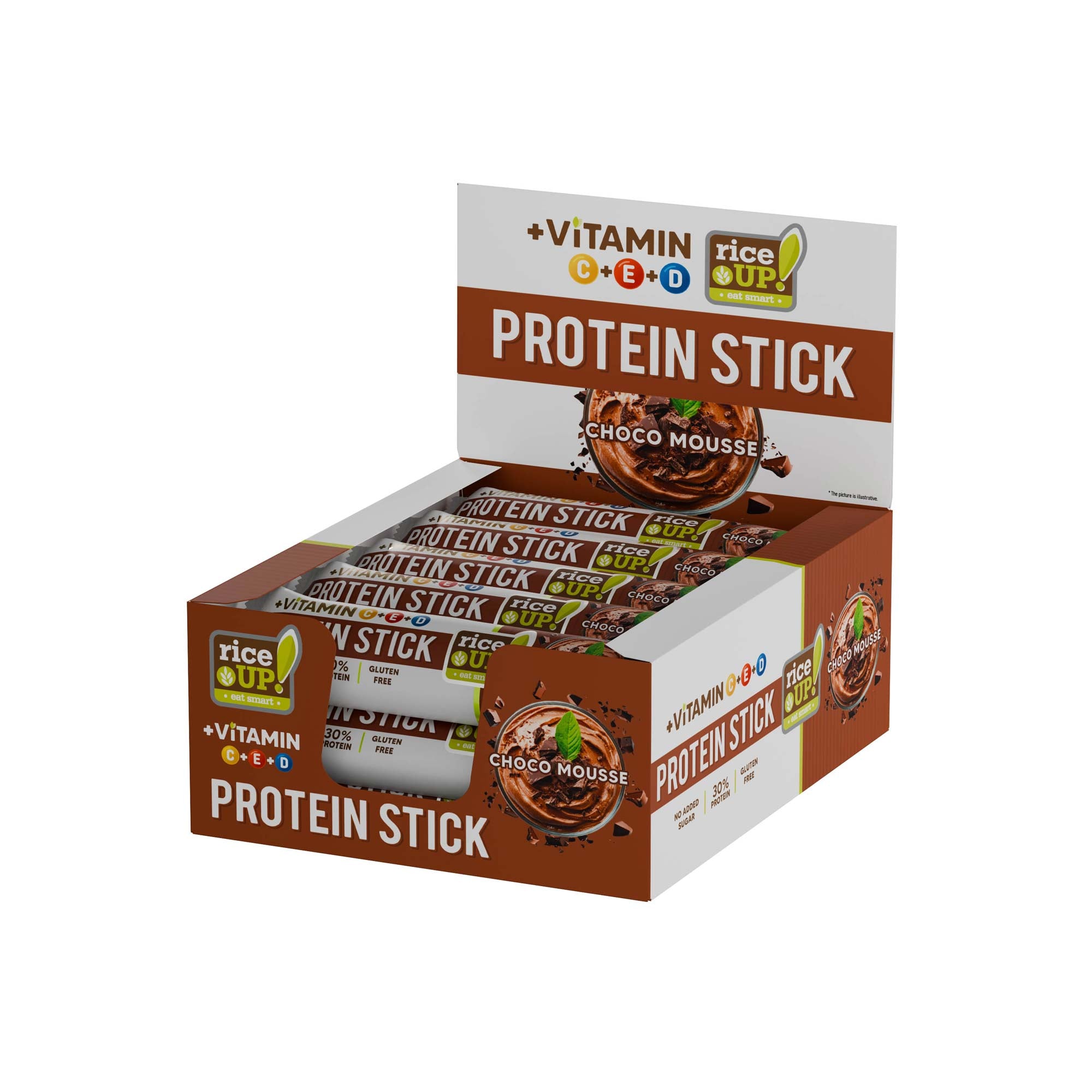 Protein Vitamin Stick Chocolate Mousse, 15x40g – fitspozone