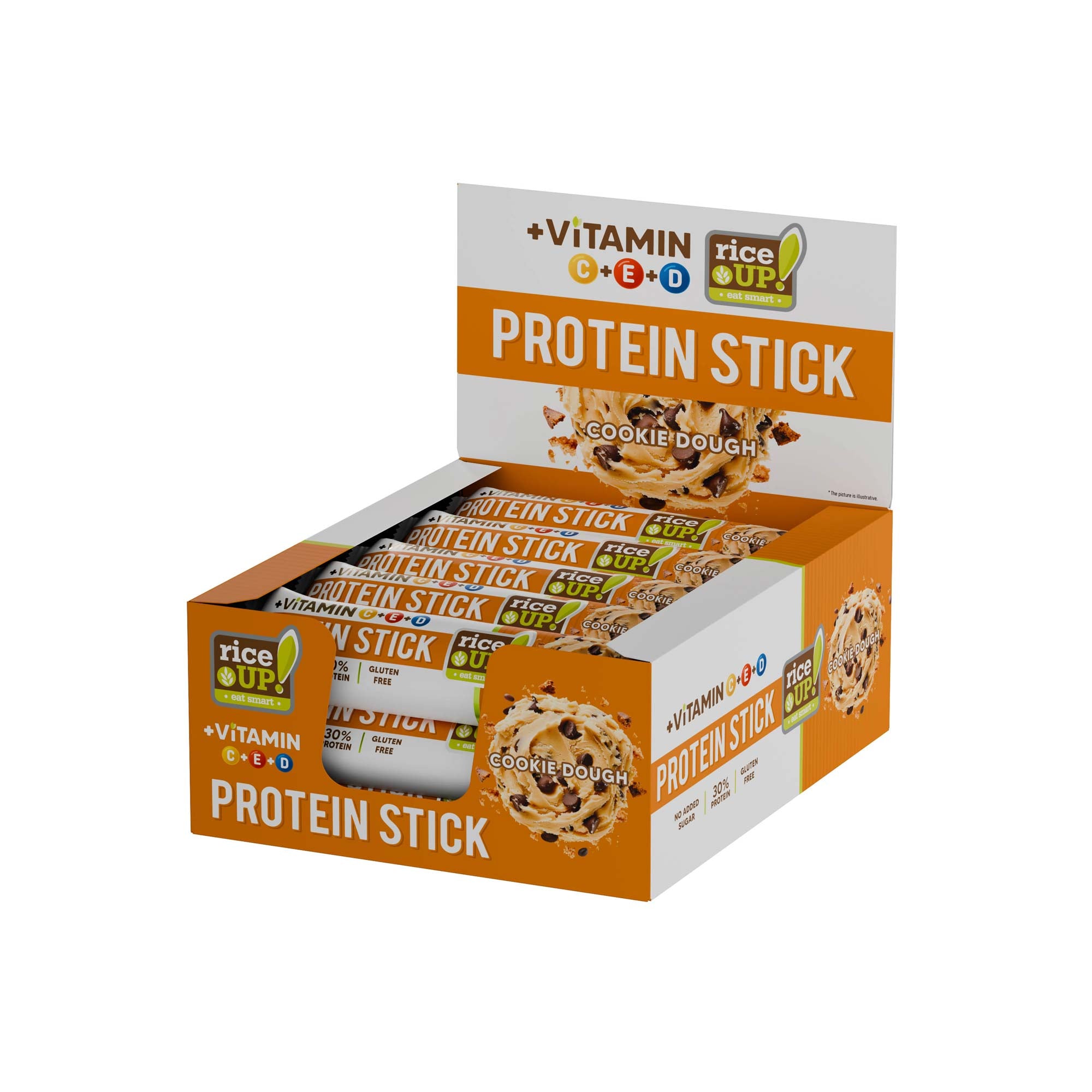 Protein Vitamin Stick Crunchy Biscuit, 15x40g – fitspozone